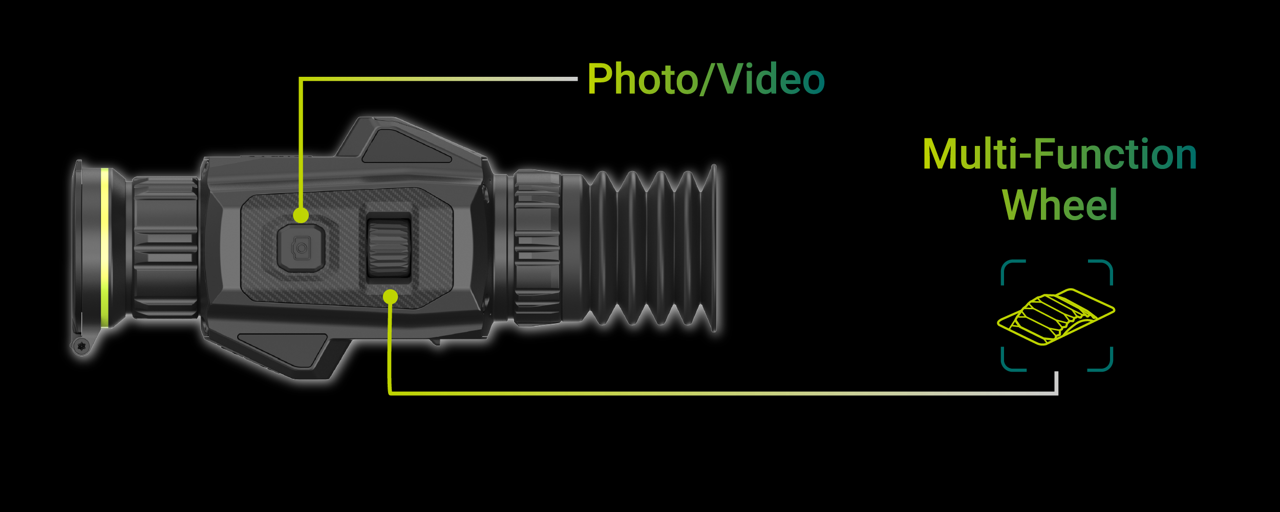 Cetus Thermal Rifle Scope | 1600×1200, 15mK | Pixfra
