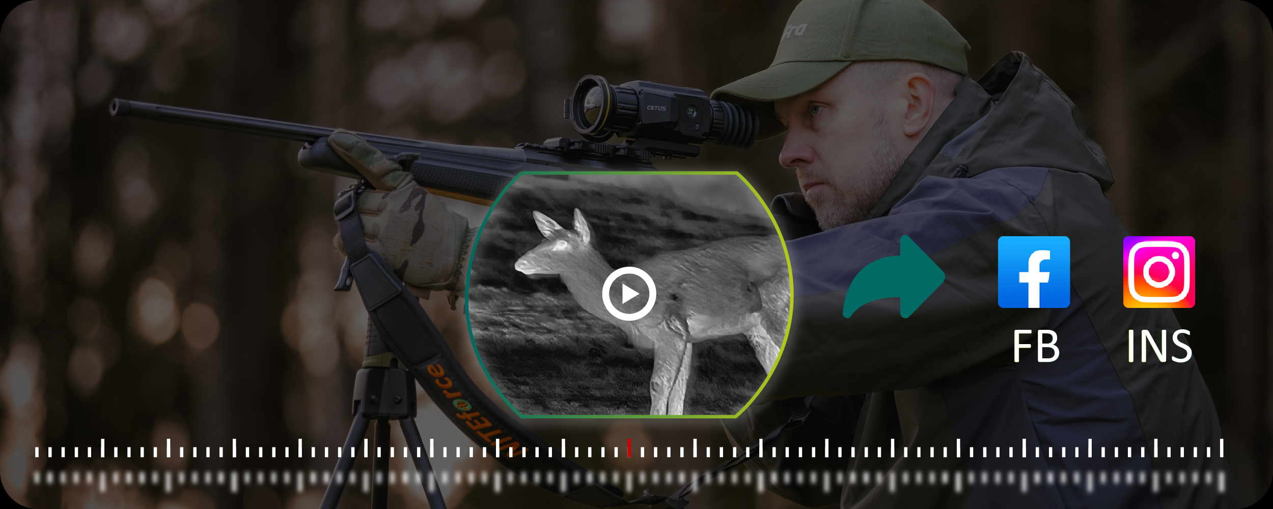 Cetus Thermal Rifle Scope | 1600×1200, 15mK | Pixfra