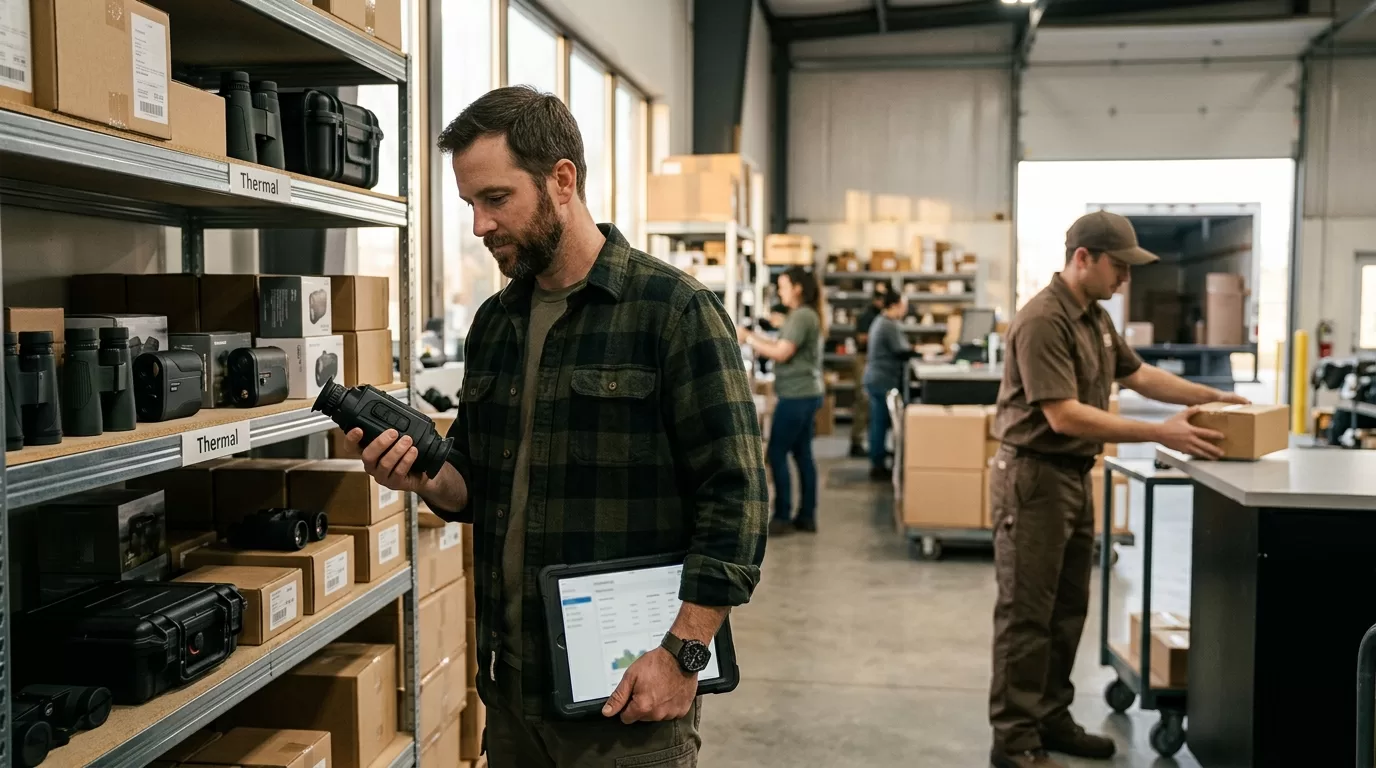 Dropship vs Stock Inventory for Thermal Optics Retailers - Pixfra